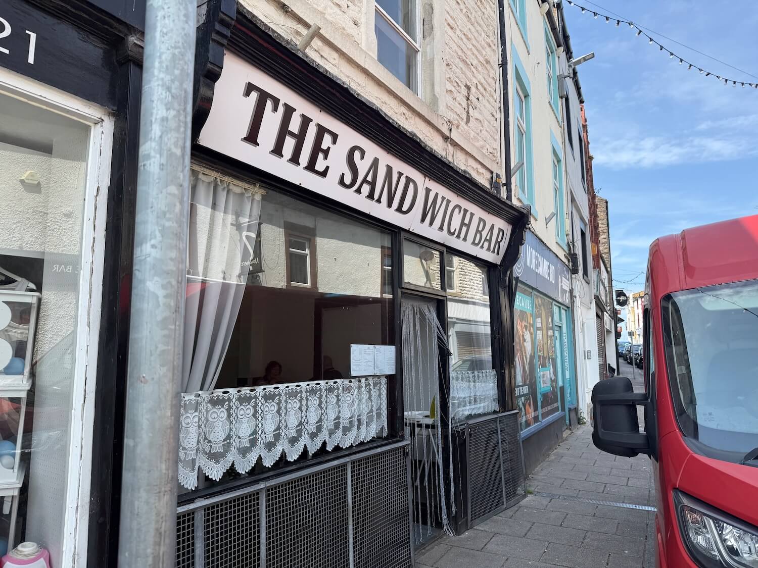 The Sandwich Bar – Welcome To Morecambe!